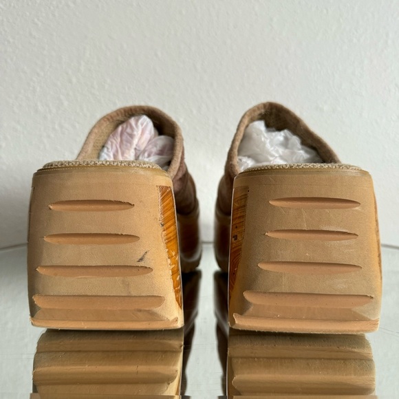 Soda | Shoes | Soda Vintage Y2k Brown Suede Leather Patchwork Chunky ...